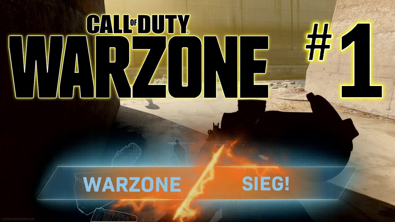 Solo Sieg in Warzone Call of Duty / Deutsch(German) - YouTube