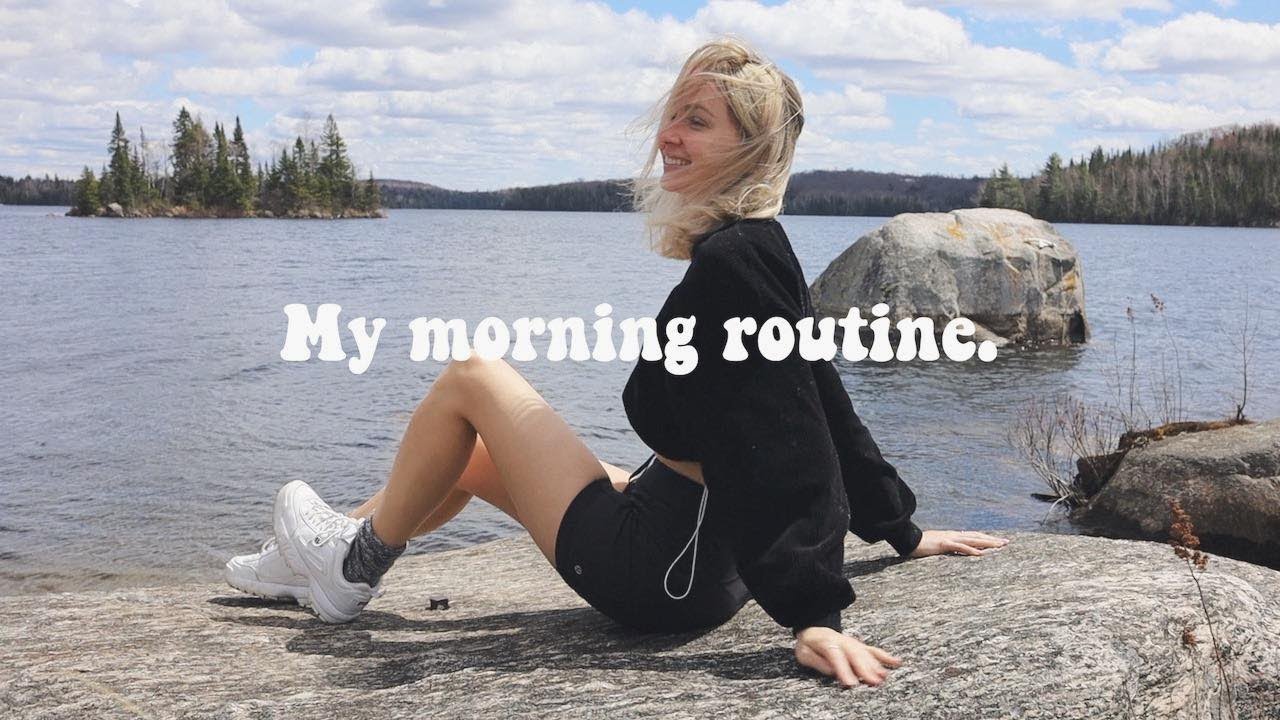 my very zen quarantine morning routine - YouTube