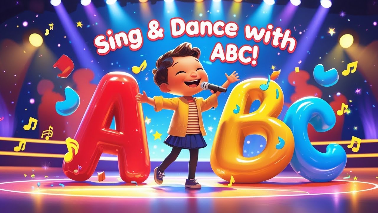 ABC Dance Party! 🕺 Fun ABC Song for Kids | Learn Letters with Dancing ...