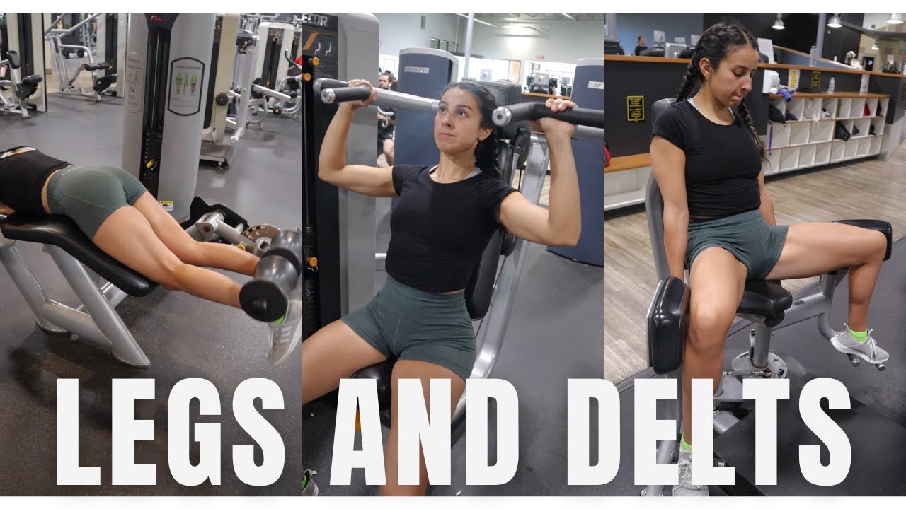 Legs and Delts Workout - YouTube