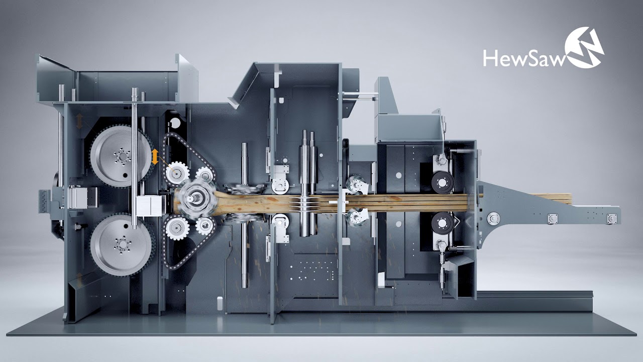 Hewsaw Controlled curve sawing - YouTube