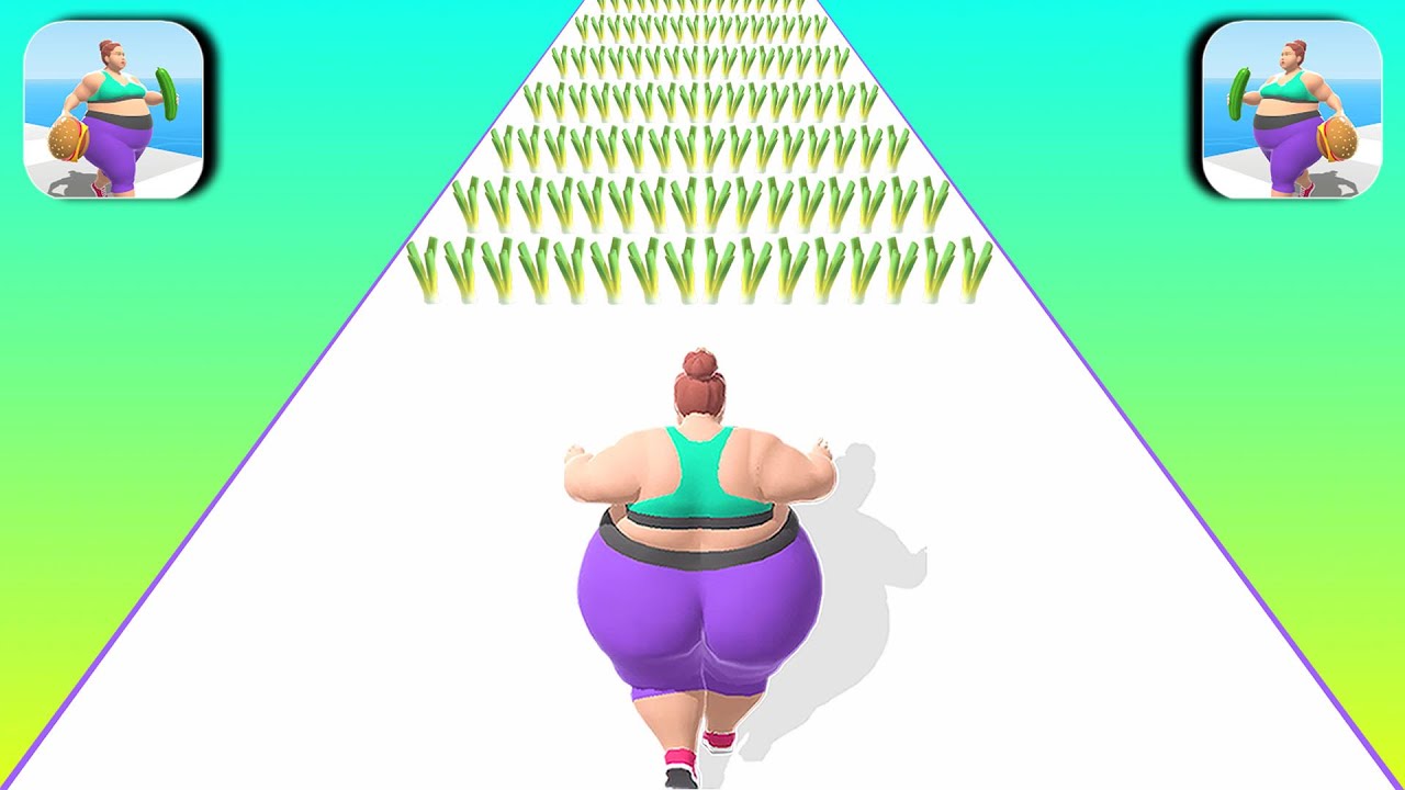 New Tiktok Fat to Fit Video Game Mobile All Levels Walkthrough Gameplay ...