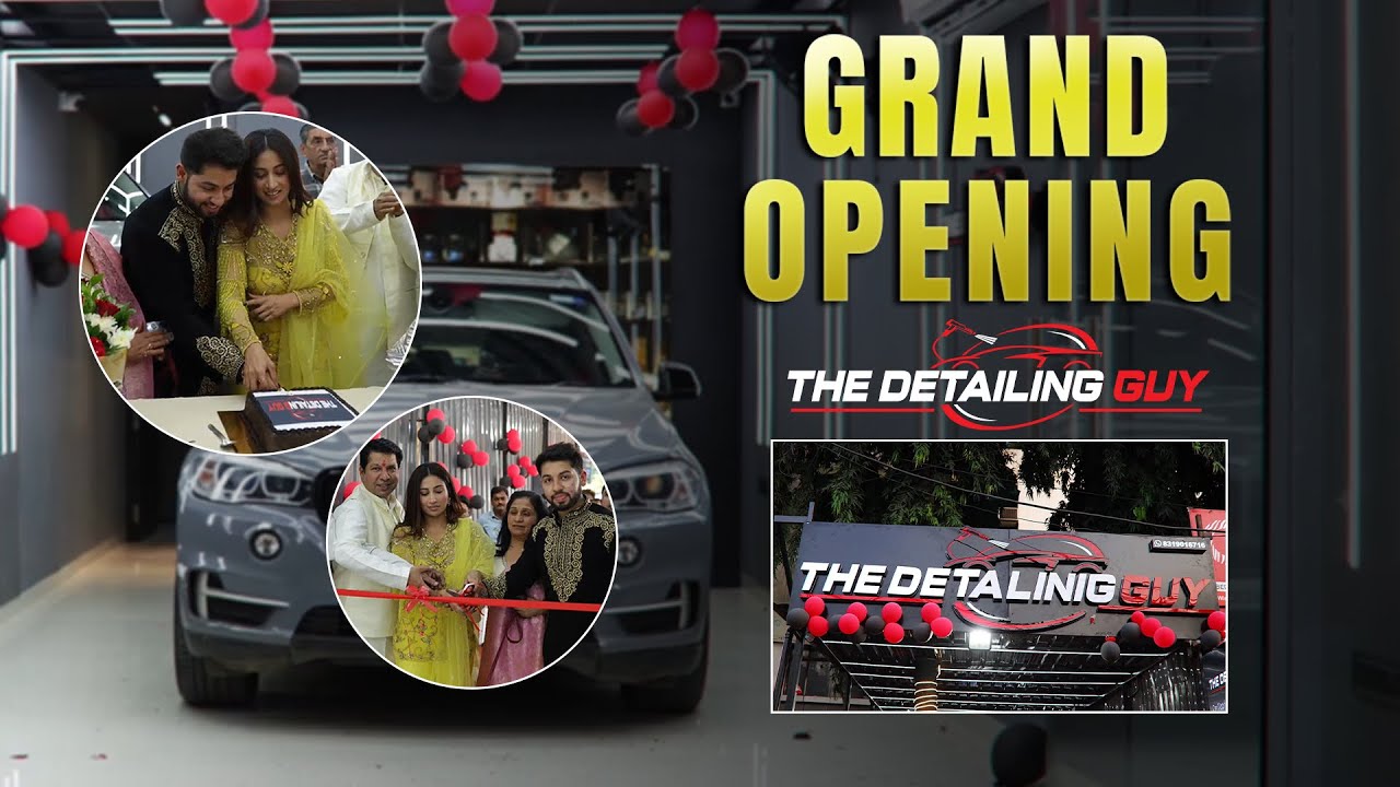 GRAND OPENING OF “THE DETAILING GUY”😍🔥 | Best Car Detailing ...