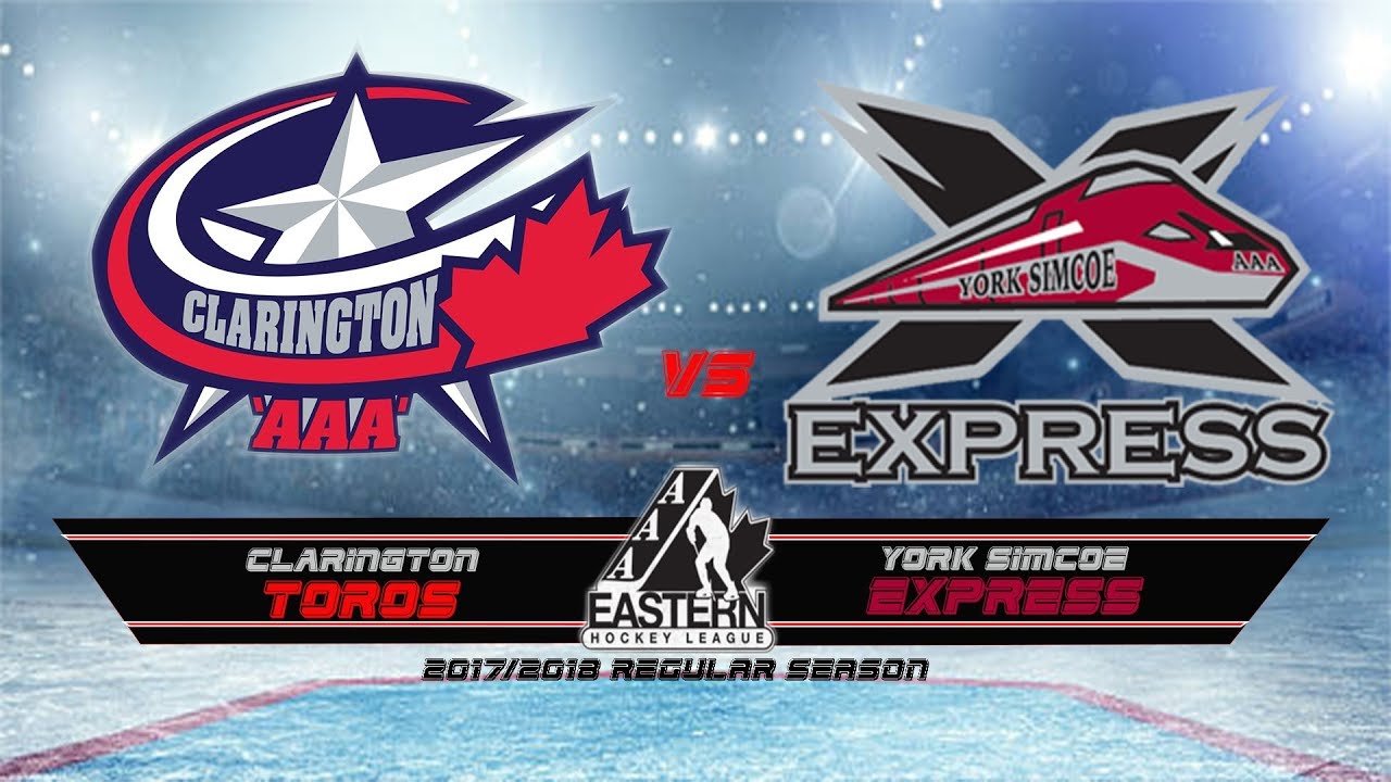 Game 5 Clarington Toros Novice AAA vs York Simcoe Express Novice AAA ...