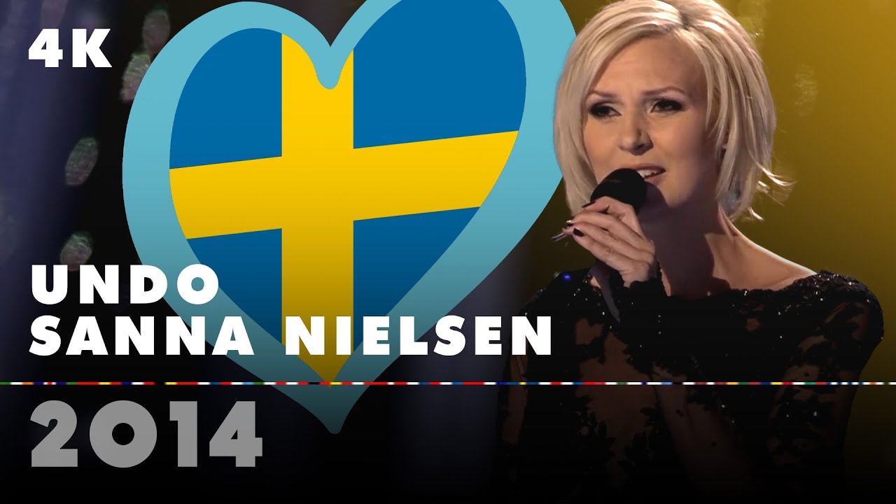 UNDO – SANNA NIELSEN (Sweden 2014 – Eurovision Song Contest 4K) - YouTube