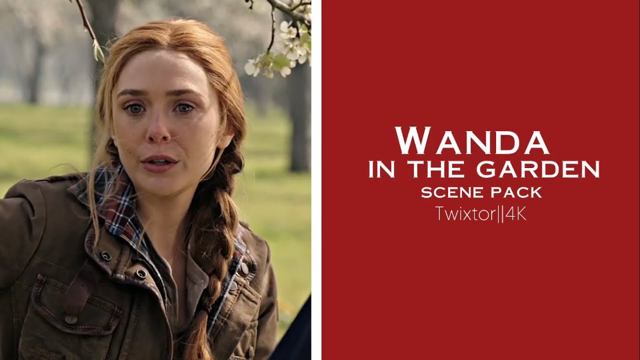 Wanda in the garden || scene pack twixtor 4K - YouTube