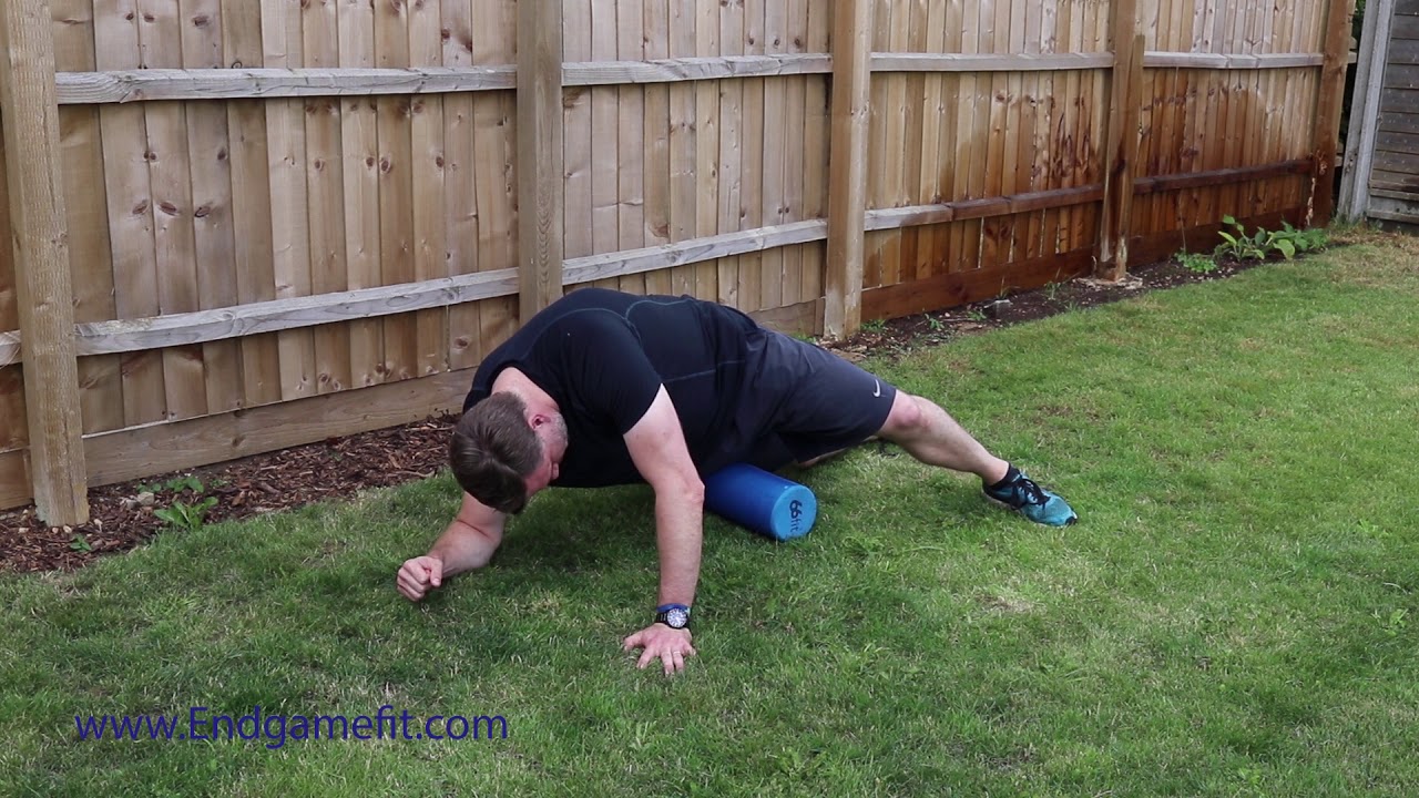Foam Roll Quadriceps - YouTube