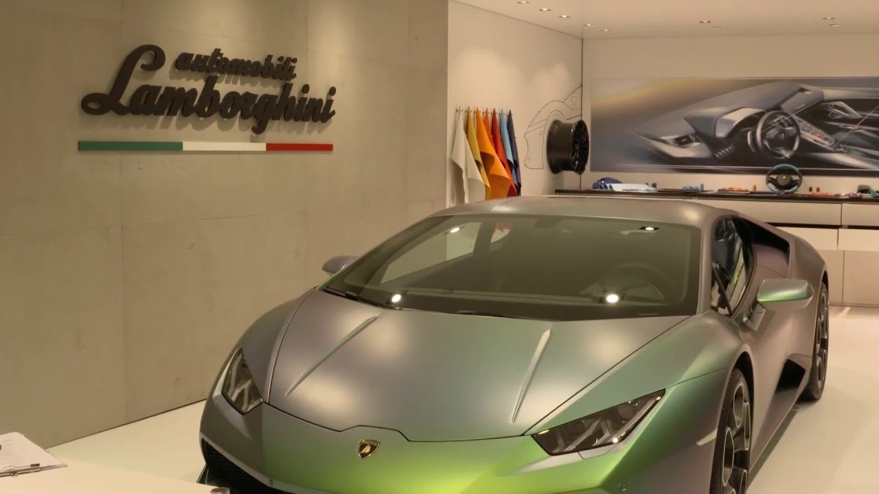Secret VIP room within the Lamborghini VIP area at Geneva International ...