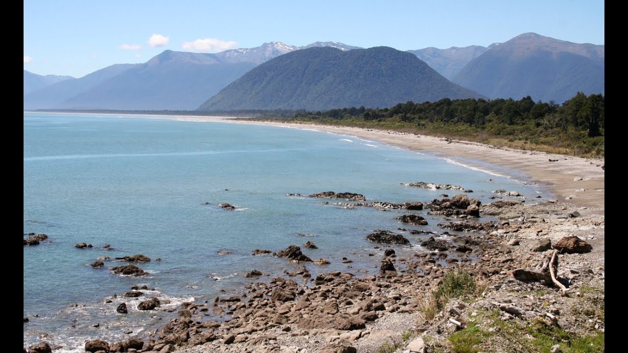 2010 19 NZ Lake Paringa Ship Creek Haast River Jackson Bay - YouTube
