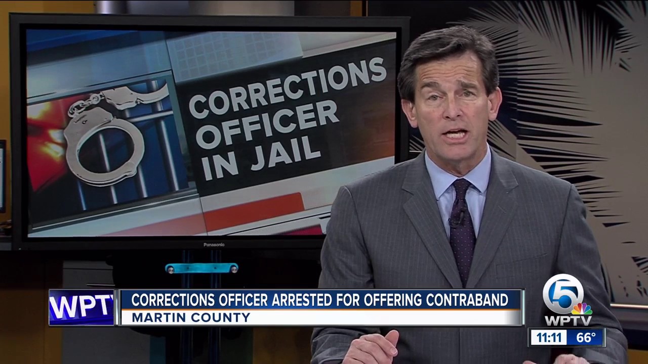 Corrections officer arrested in Martin County - YouTube
