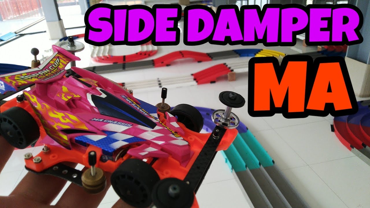 Side Damper MA【ミニ四駆】Tamiya Mini 4WD #82 - YouTube
