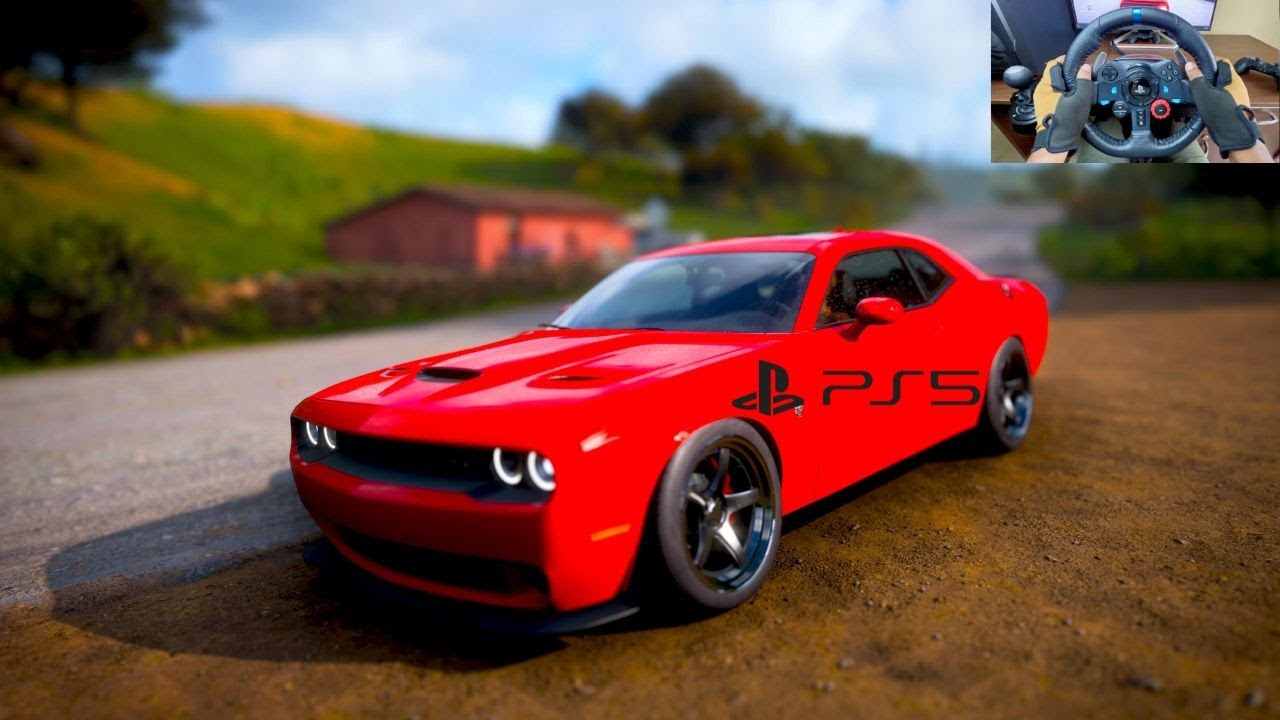 Dodge challenger srt hellcat - Forza Horizon 5 | PS5 | G29 - YouTube