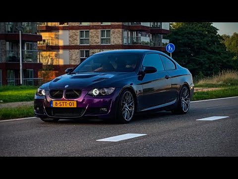 BMW E92 met midnight purple! - YouTube