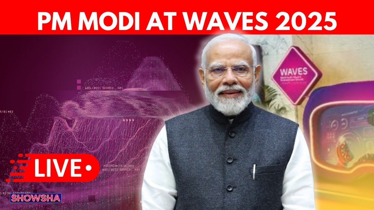 PM Narendra Modi Inaugurates FIRST Ever WAVES Summit In Mumbai | WATCH ...