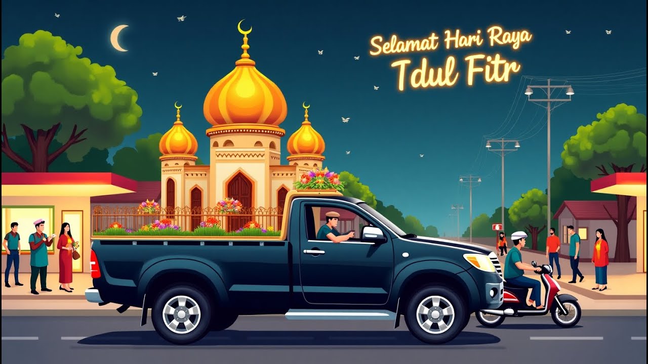 Takbiran Idul Fitri 2025 Full Bedug! Gema Takbir Paling Syahdu ...