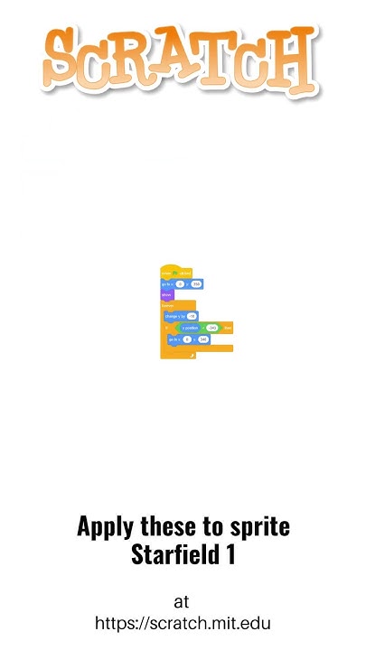 How to create a vertical scrolling background for your Scratch video game - YouTube