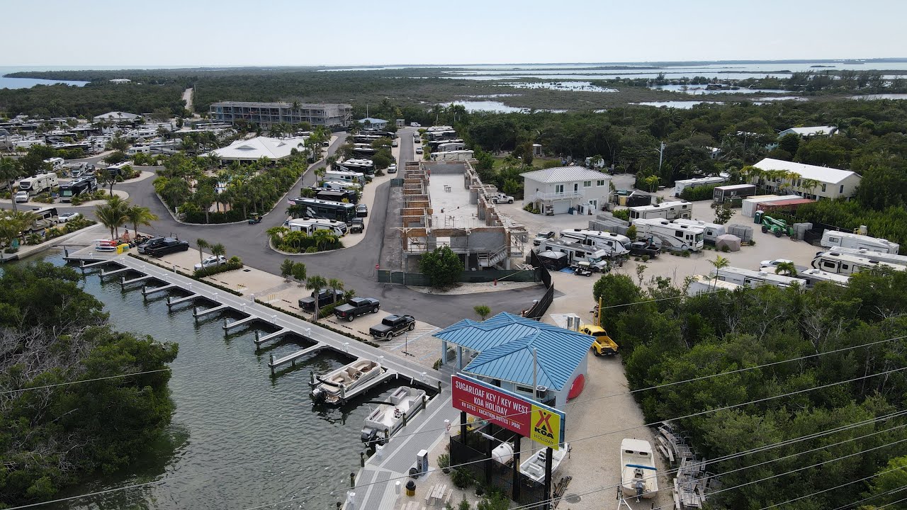 Key West KOA RV Resort: DJI Drone #3 - YouTube