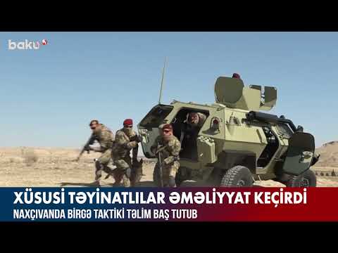 Naxçıvanda xüsusi təyinatlılar əməliyyat keçirdi - AYNUR ZAHİD, BAKU TV