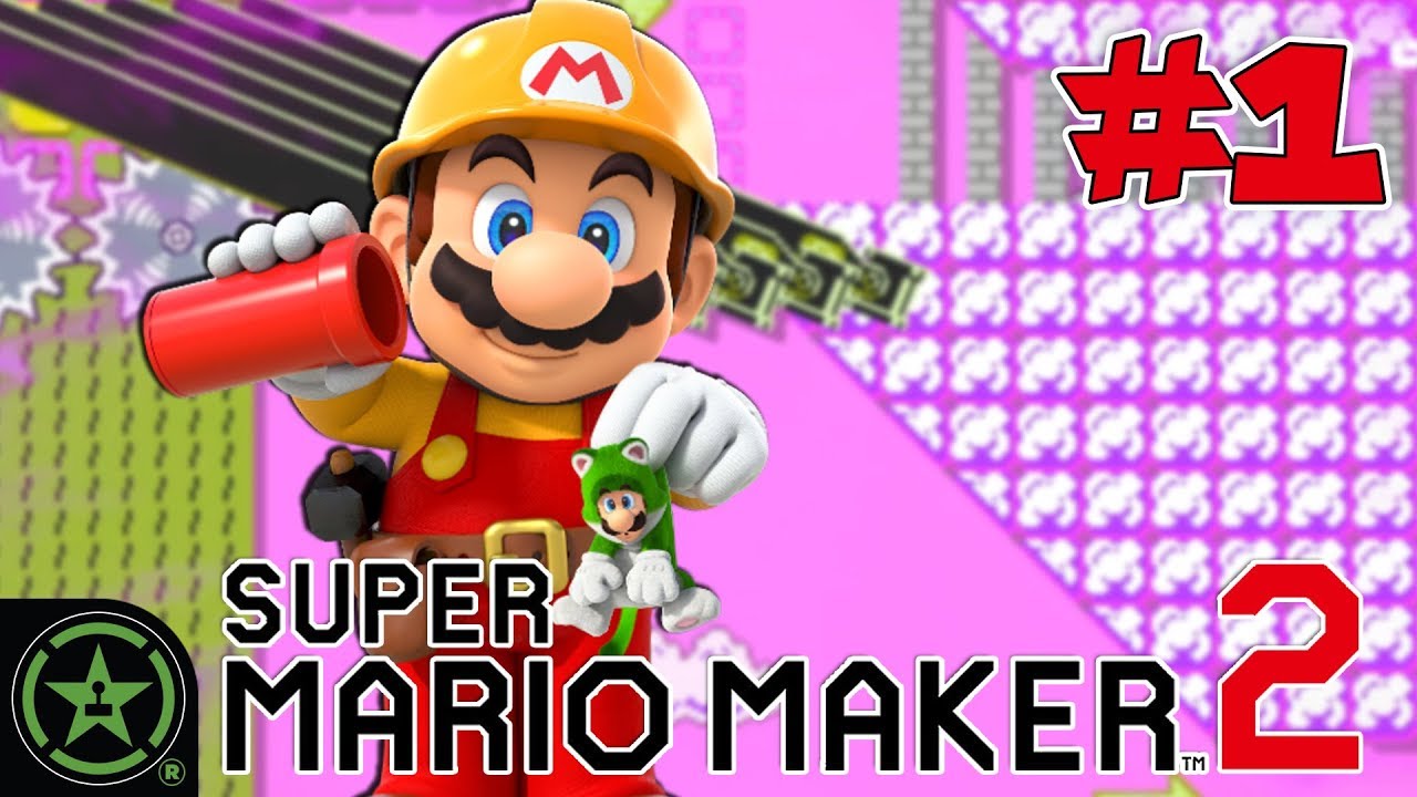Easy Mode or Hardest Levels - Mario Maker 2 (#1) | Let's Play - YouTube
