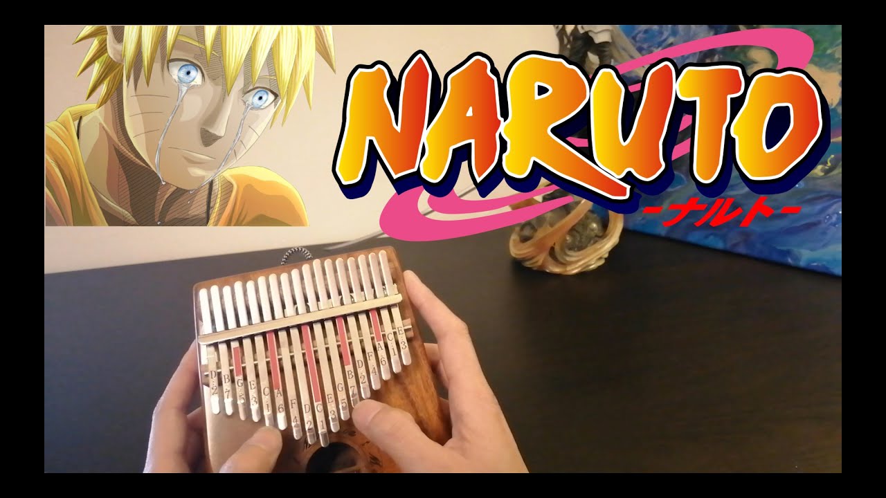 Naruto - Sadness and sorrow with tabs [ Kalimba cover ] - YouTube