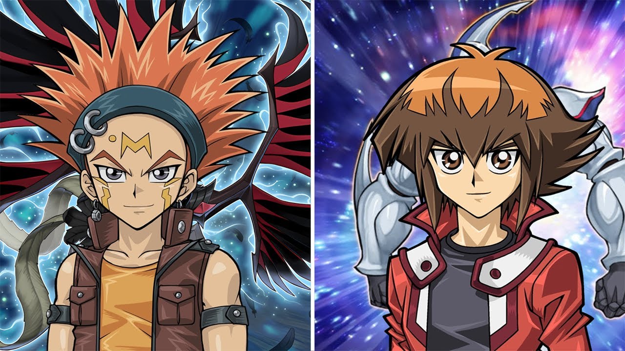 YUGIOH ANIME TOURNAMENT QUATER-FINALS - CROW HOGAN VS JADEN YUKI - YouTube