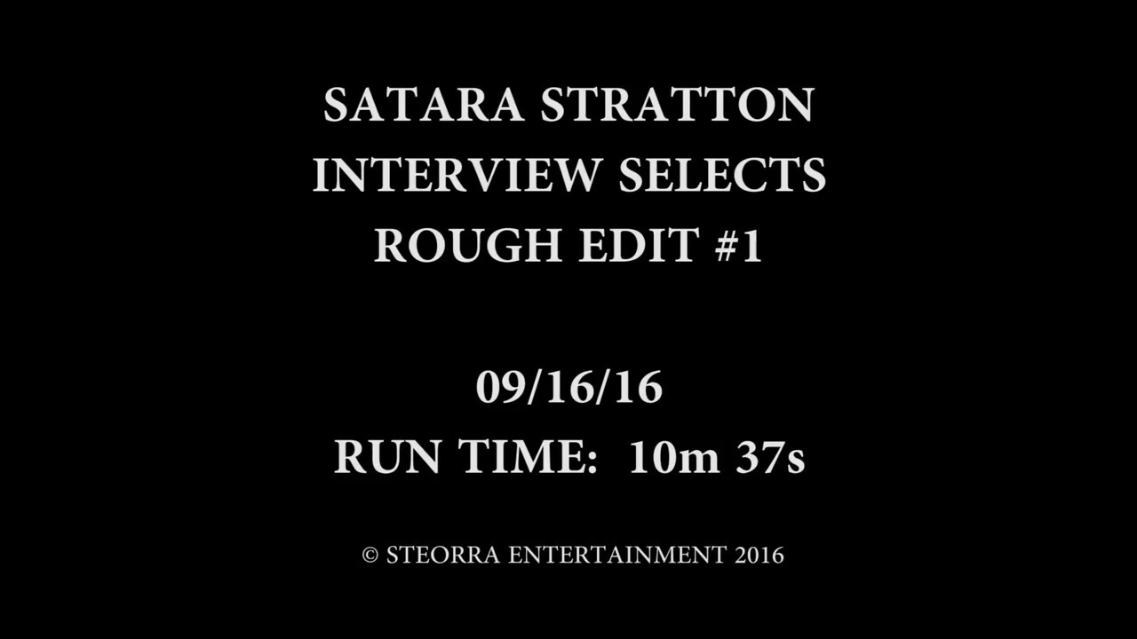 Satara Stratton Interview - YouTube