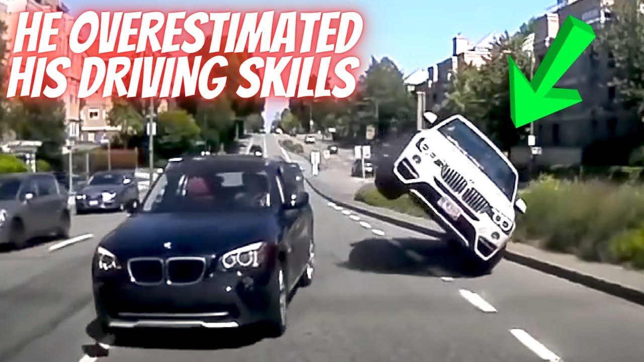 Bad drivers & Driving fails -learn how to drive #855 - YouTube