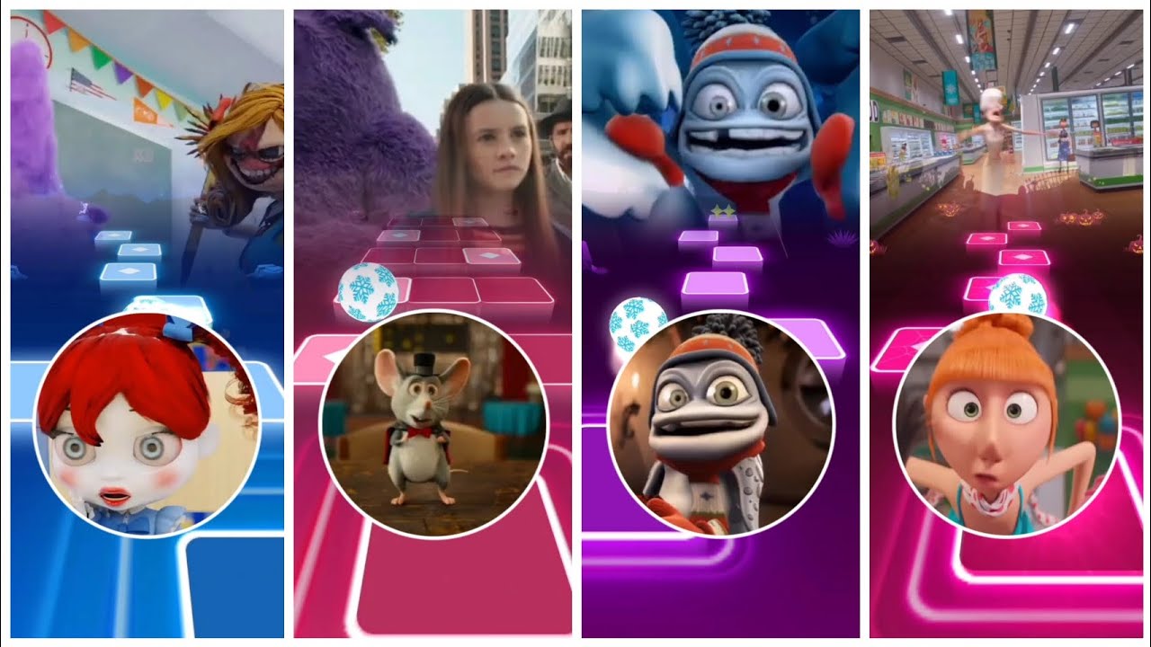 Poppy Playtime 🆚 Imaginary Friend 🆚 Crazy Frog 🆚 Despicable Me 💥 TILES ...