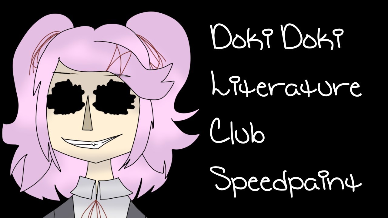 DDLC speedpaint Natsuki - YouTube