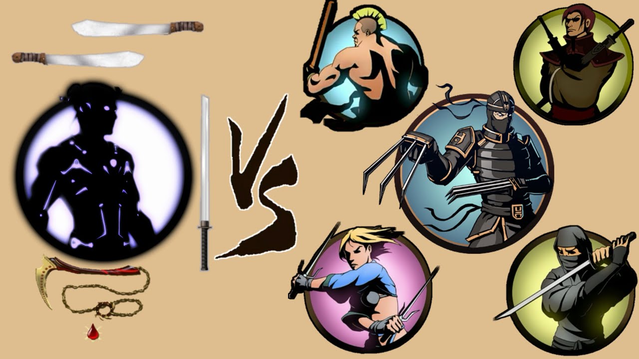 SHADOW FIGHT 2 vs Lynx and Bodyguards || Android GamePlay - YouTube