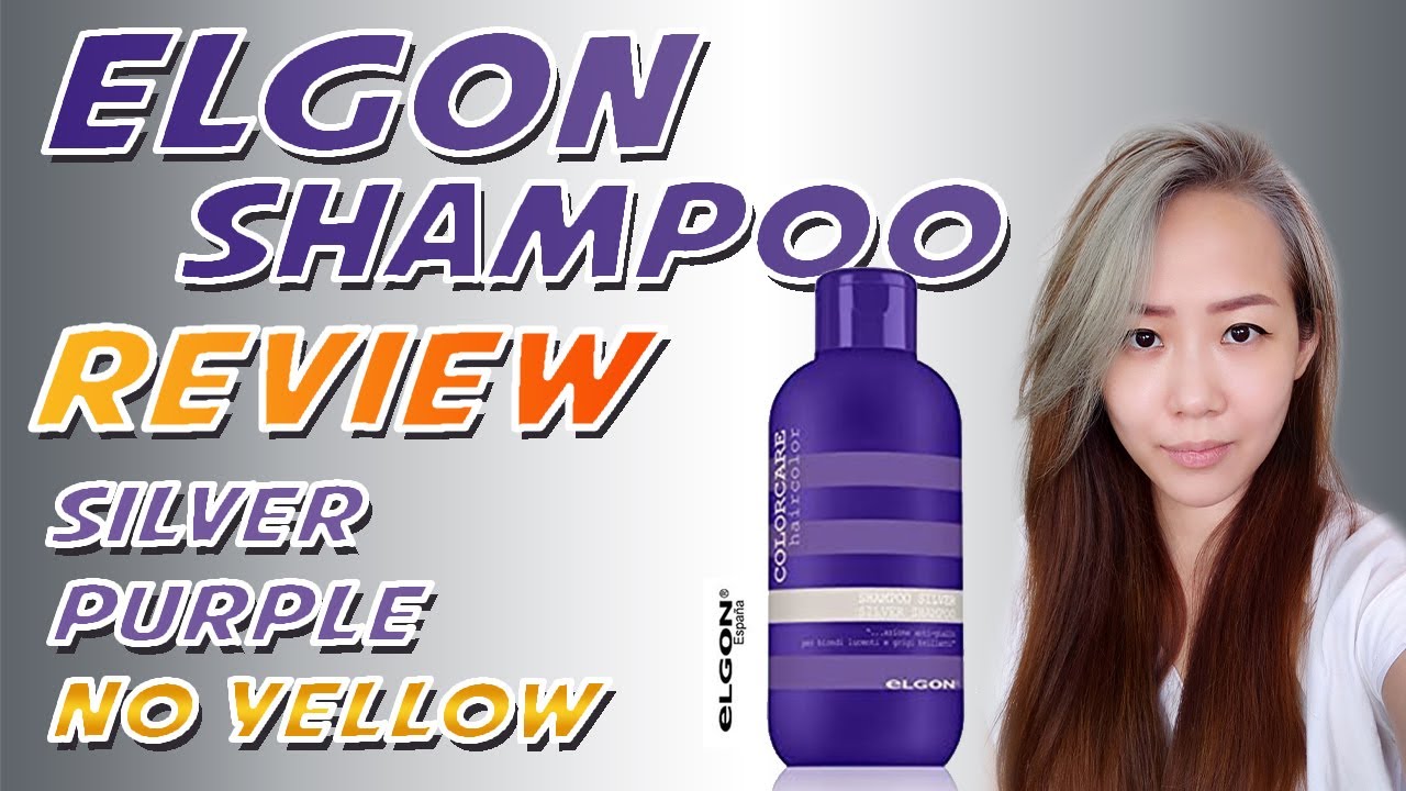 Review Elgon Silver / Grey / Purple / No Yelow Shampoo - YouTube