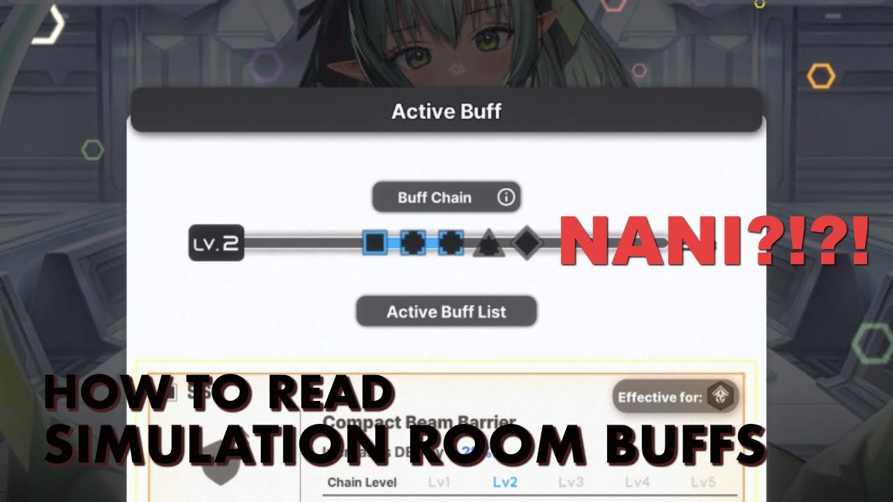 How to Read Simulation Room Buffs | Goddess of Victory: Nikke - YouTube
