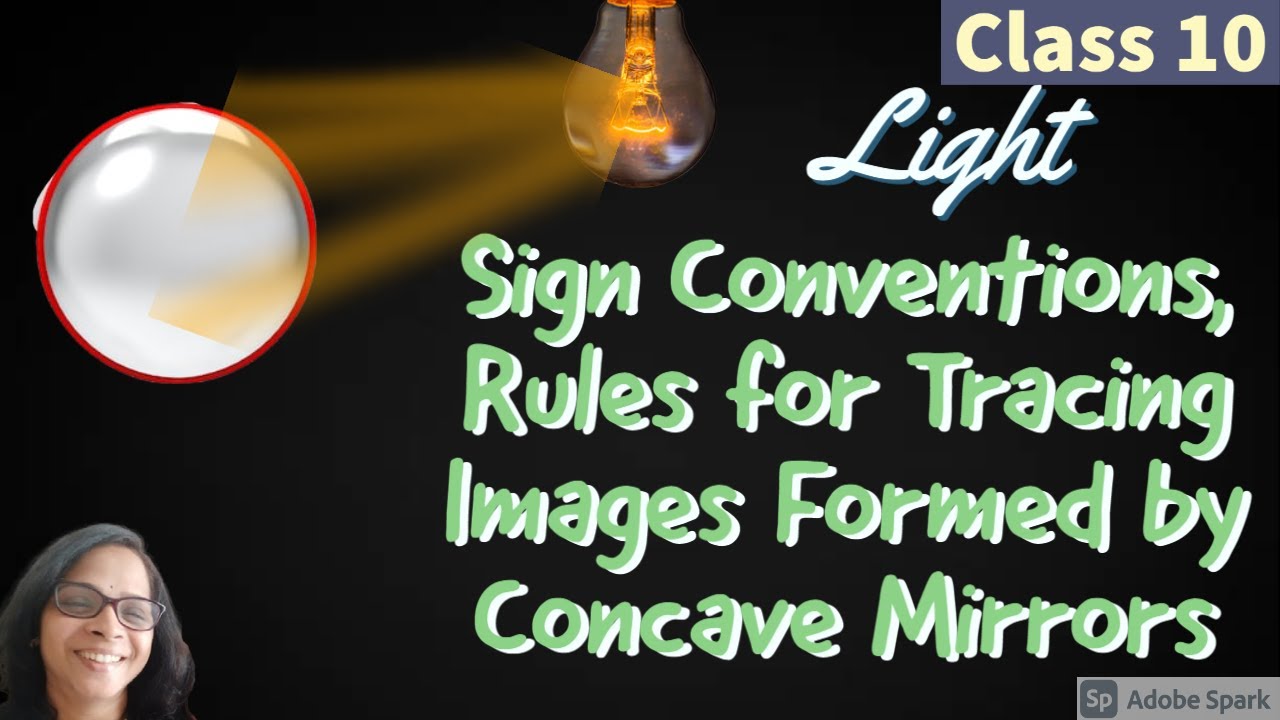Sign Conventions, Rules for Tracing Images Formed by Concave Mirrors ...