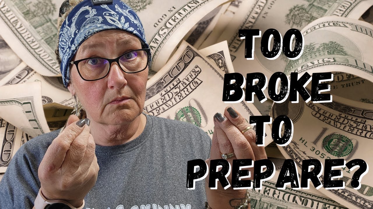 15 Ways To Prepare When You're Broke - YouTube