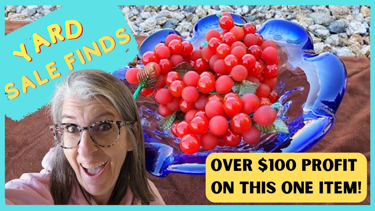 Over $100 Profit On This One Item | Yard Sale Finds - YouTube