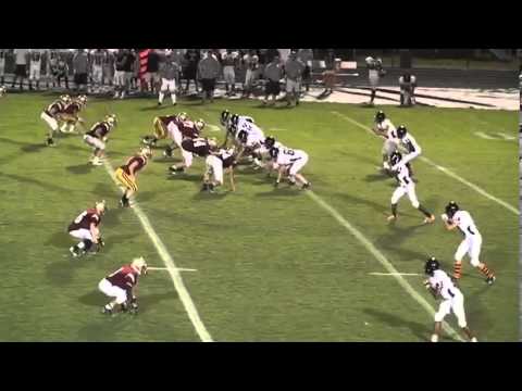 Joe Allely Oakton Football Highlights - YouTube