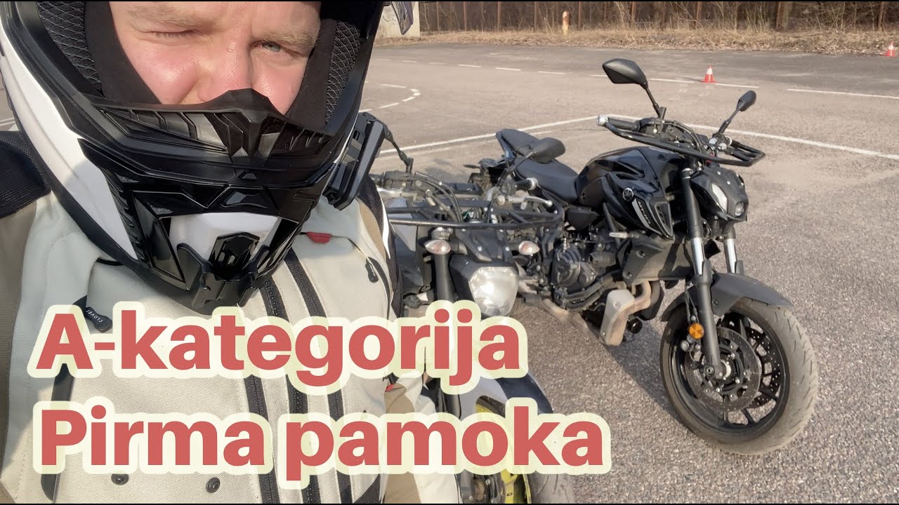 A Kategorija 1 pamoka - YouTube