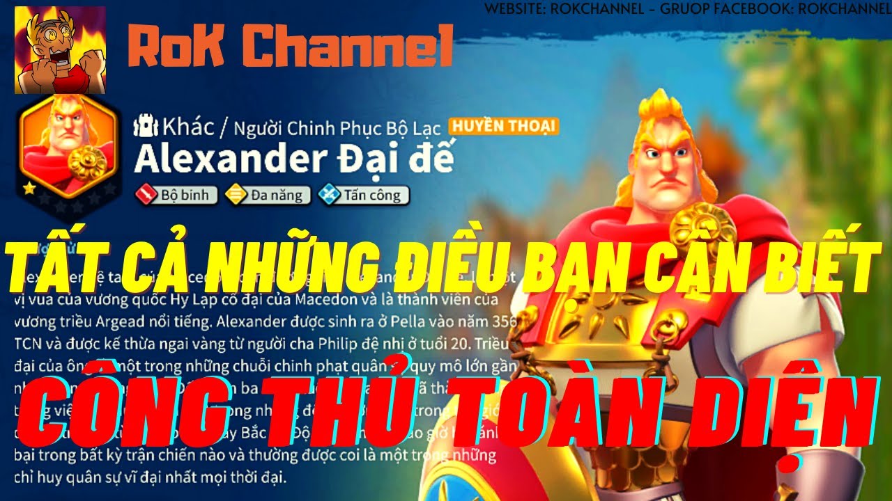 Tướng Alexander và tất cả những điều bạn nên biết trong Rise of ...