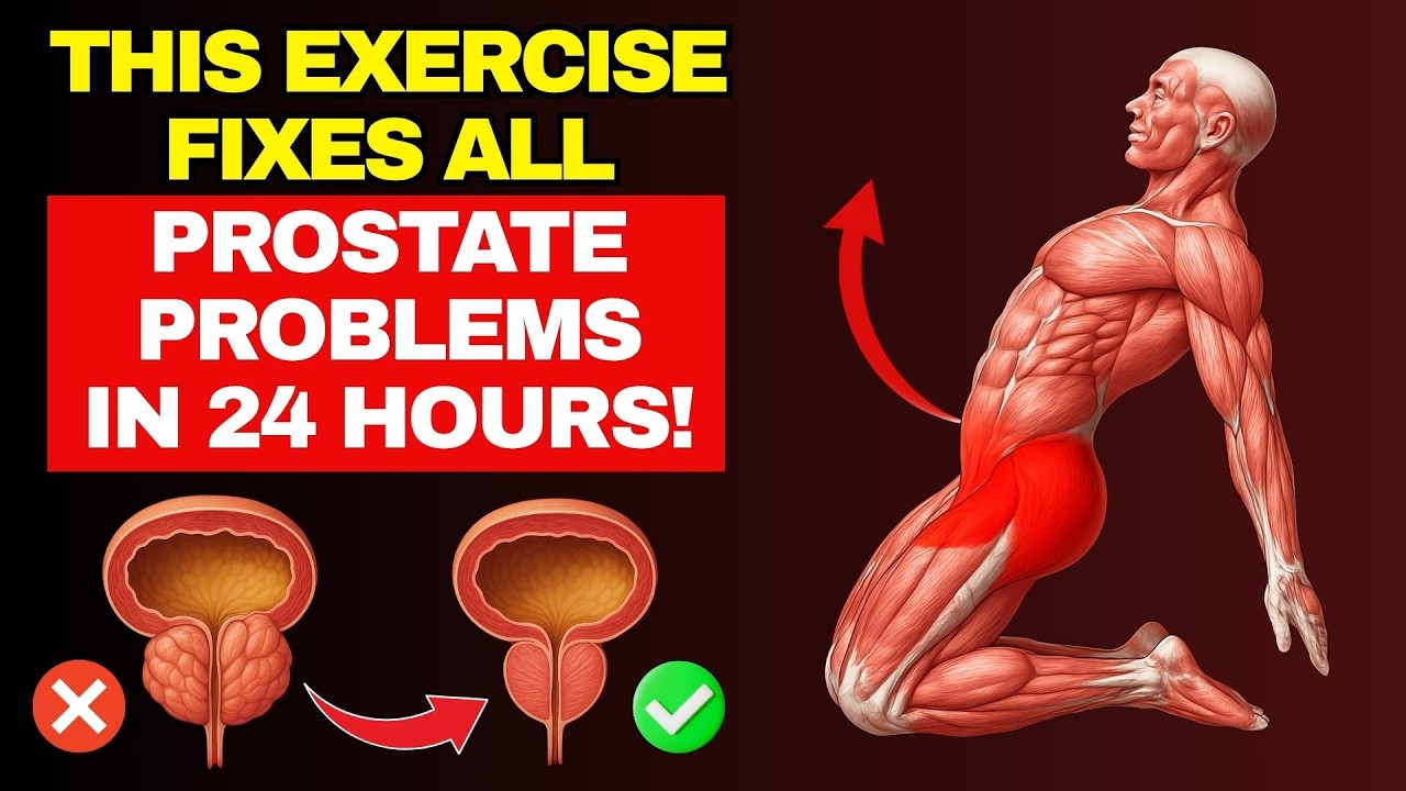 MAN OVER 50: These Exercises SHRINK your PROSTATE SIZE by 80% ...