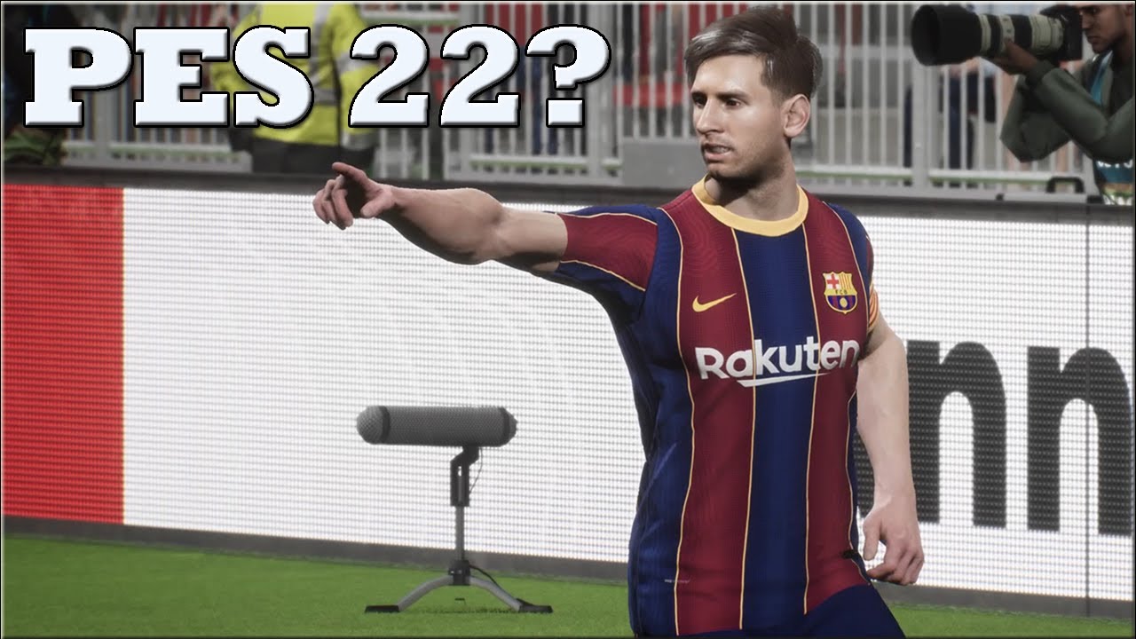 THE NEW FOOTBALL GAME PES 22? - YouTube