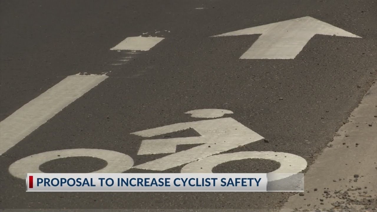 Cyclists work to increase bike lane safety in lower valley - YouTube