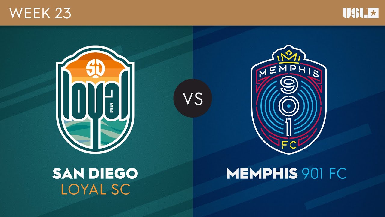 San Diego Loyal SC v Memphis 901 FC: August 12, 2023 - YouTube