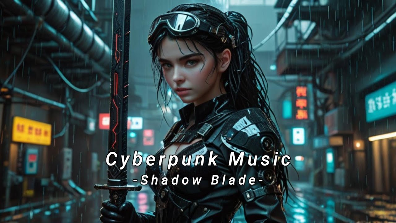 Cyberpunk Music -Shadow Blade- 🥽 J Rock / Synthwave / Piano Mix - YouTube