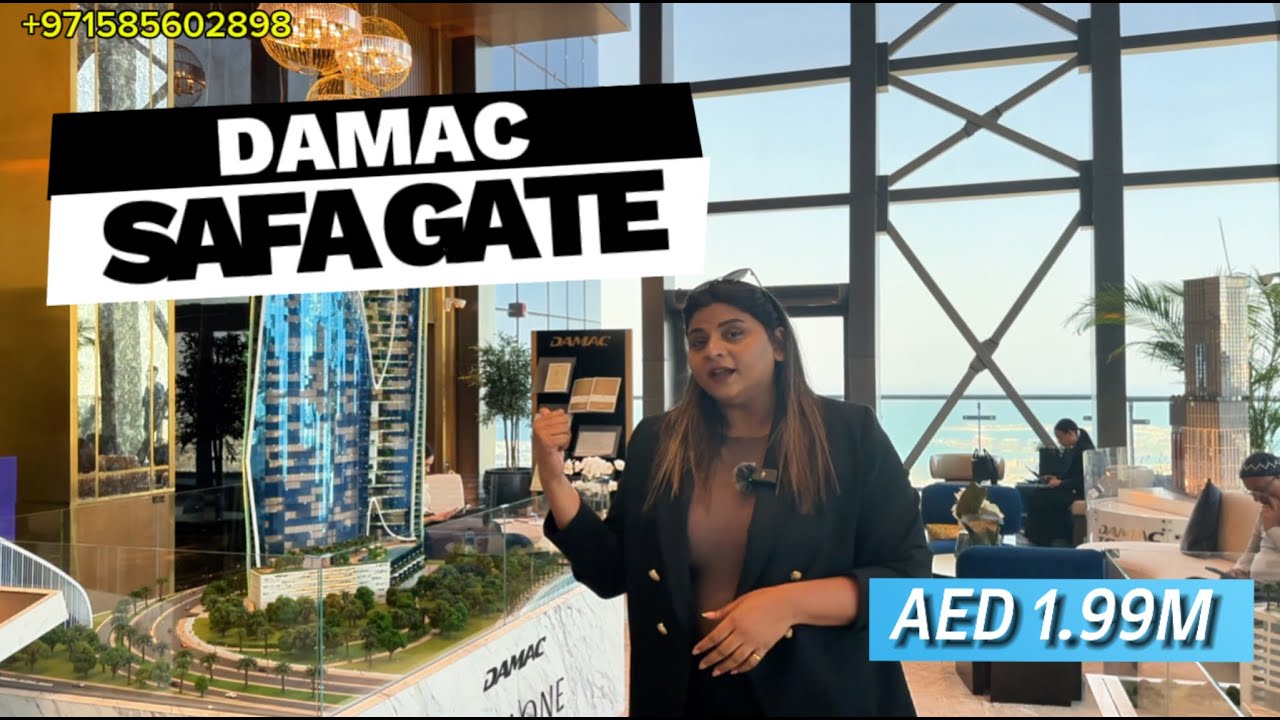 DAMAC SAFA GATE | Location & Prices - YouTube