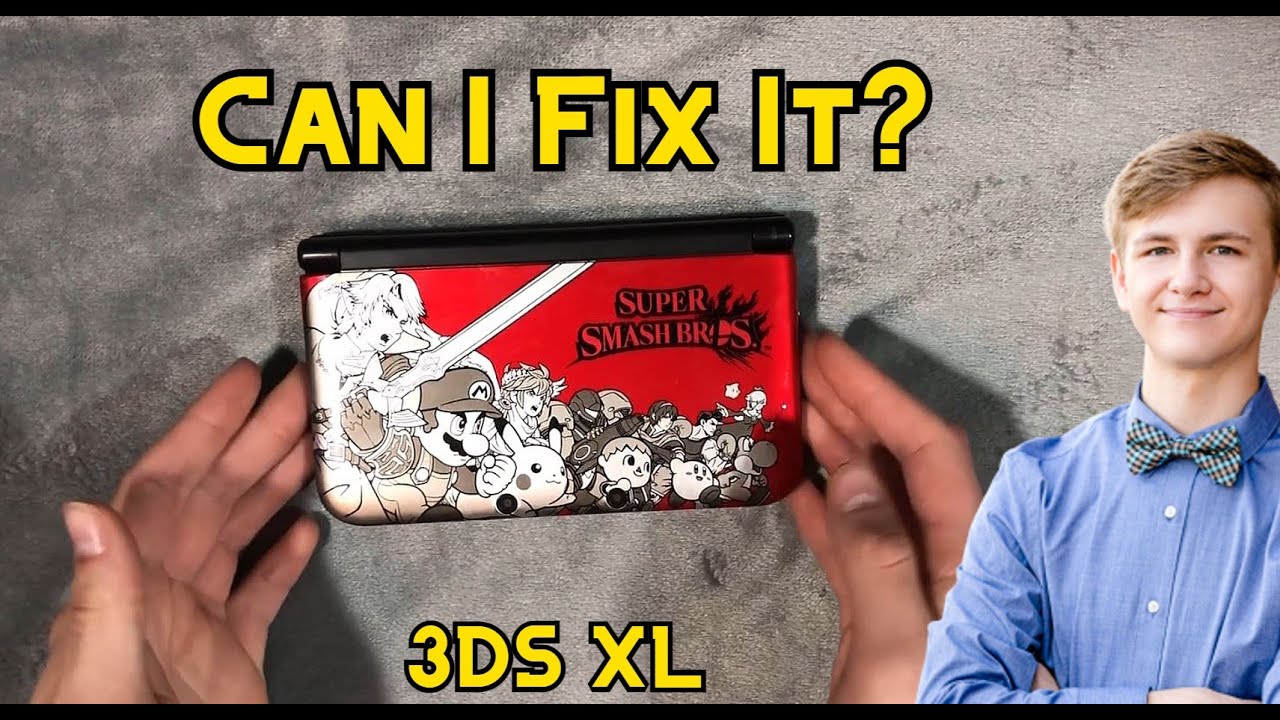 3DS XL Black Screen/Blue Light - Let's Fix It - YouTube