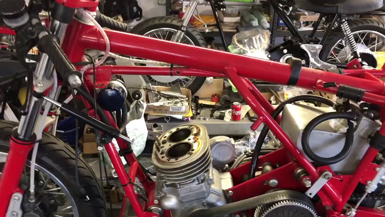 Norton Commando race bike - YouTube