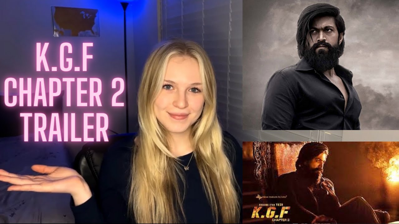 KGF Chapter 2 Trailer BLIND Reaction! | Yash | Sanjay Dutt - YouTube