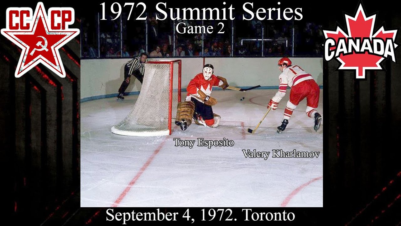 1972 Summit Series Canada Vs Soviet Union (Russia) Game 2, Toronto ...