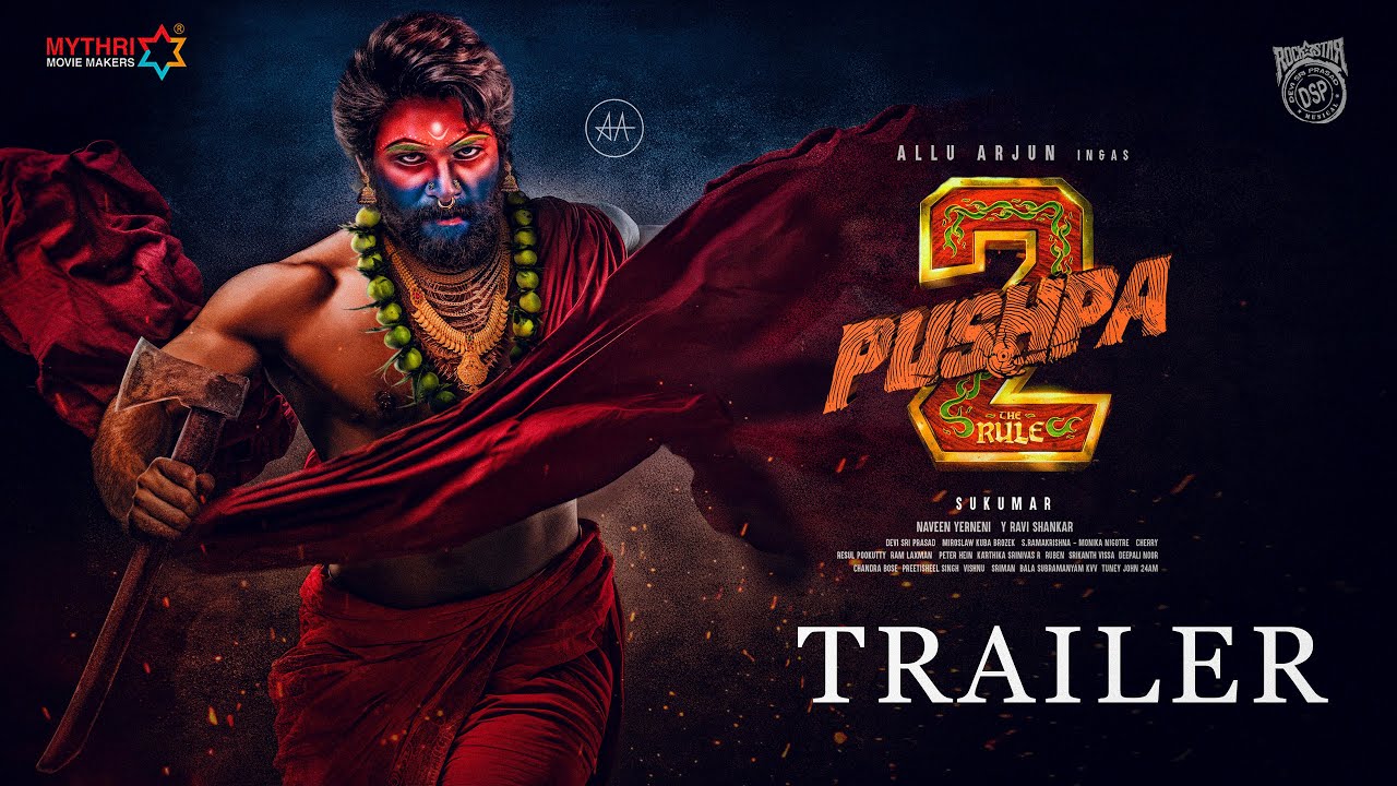 Pushpa 2 Trailer | Out | Full Movie Story ! Allu Arjun | Sukumar ...
