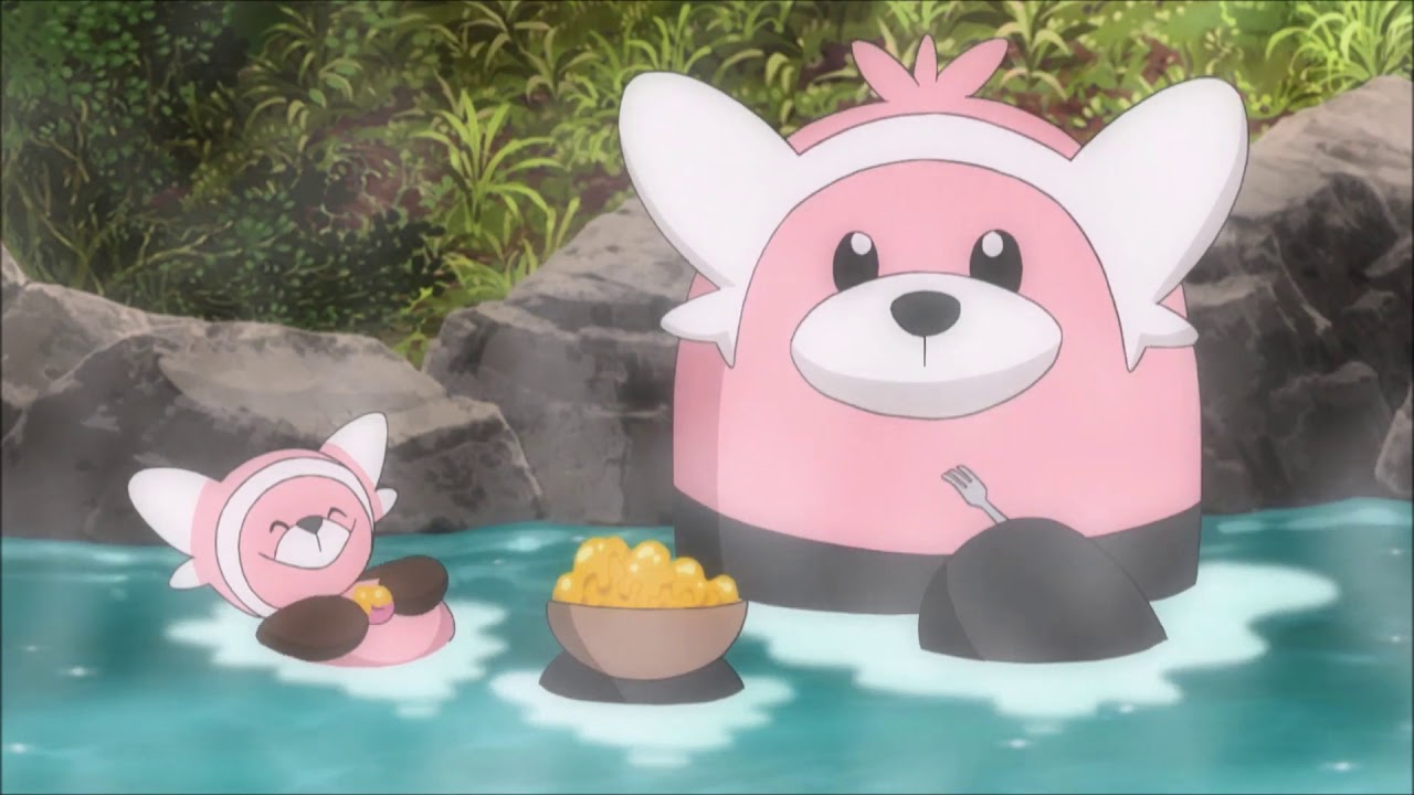 Bewear And Stufful At The Spa - YouTube